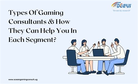 Types Of Gaming Consultants And How They Transform The Gaming Industry