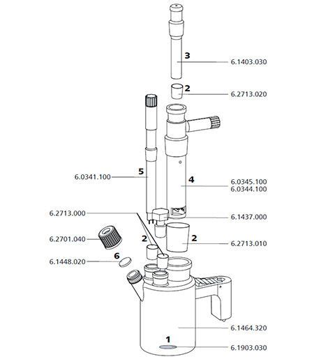 Kf Titration Assembling Coulometric Kf Titration Cell Metrohm