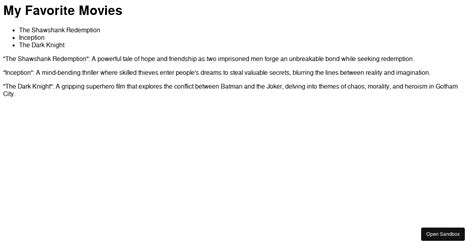 Html Tags N Attributes Challenge 3 Solution Codesandbox