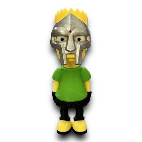 The Simpsons Bart Simpson With Mf Doom Mask For Sale Virtual Vermont