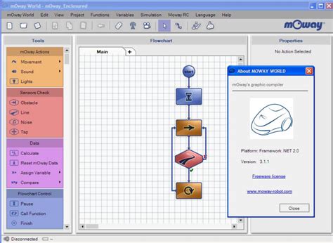 Robot Moway Programma Di Gestione Versione 3 0
