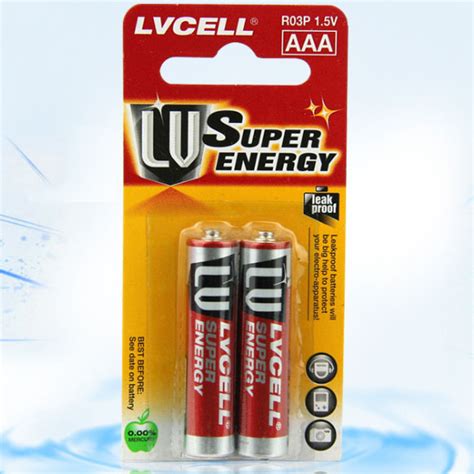 Батарейка AA LVCell R06 Super Heavy Duty 1.5 вольта