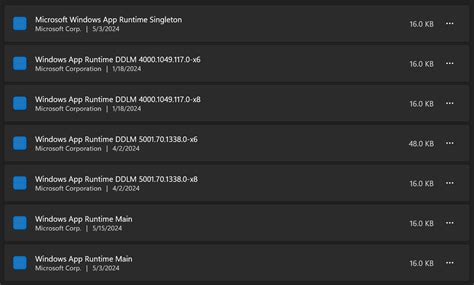Question What All This App Runtime Installations On My Windows 11