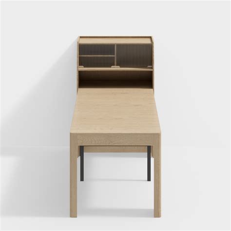 Modern Extendable Dining Table With Storage Rectangle Sideboard Glass