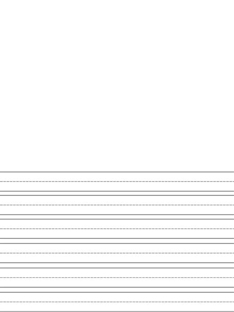 Elementary Writing Paper Etsy