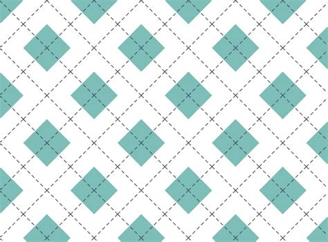 Wire And Diamond Shape Pattern Illustration