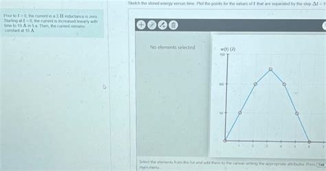 Solved Sketch The Stored Energy Versus Time Plot The Points Chegg Com