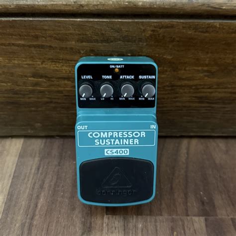 Behringer Compressor Sustainer Cs400 Pre Owned Effects From Sound