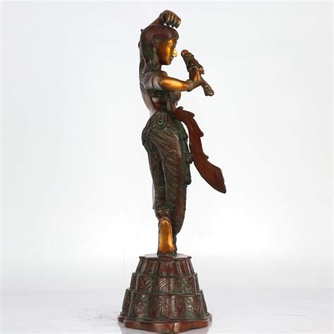 Lady Brass Figurine Showpiece 24 Inches Buy Exclusive Brass Statues
