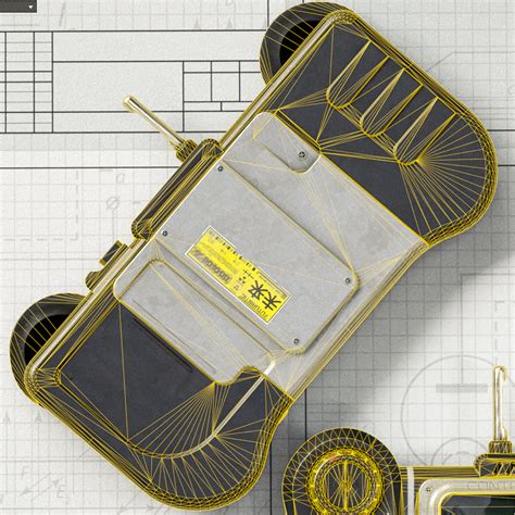 Artstation Sci Fi Controller V17 Pbr Game Assets
