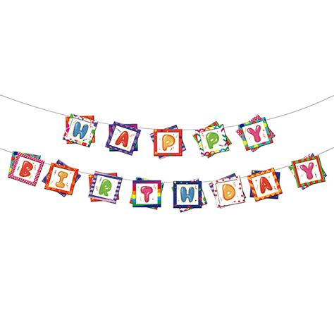 قیمت و خرید ریسه تولد مدل تولد مبارک طرح قاب عکس های رنگی کد 34