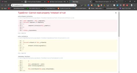 Typeerror Cannot Read Property Initialize Of Null · Issue 23 · 2d