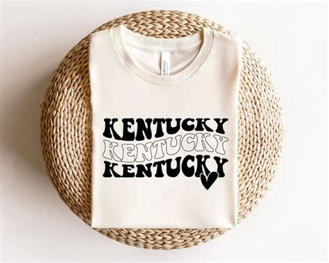 Kentucky Svg Stacked Svg Heart Svg Us States Svg America Svg