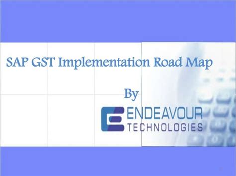 Implementation Of Gst In Sap Ppt