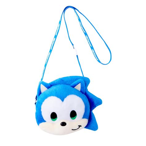 Face Shaped Plush Pochette Sonic＆friends Meccha Japan