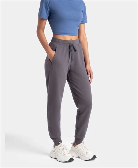Buy Super Combed Cotton Elastane French Terry Relaxed Fit Joggers With