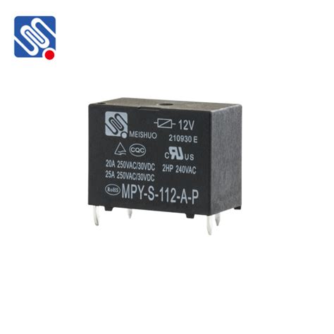 Meishuo Mpy S 112 A P 12V General Purpose Sealed PCB Power Relay 24V