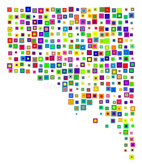 Map Of The State South Australia Au Stock Vector Illustration Of