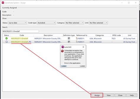 Inserting Point Cloud Into Custom Projection Drawing Causes Fatal Error