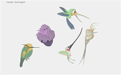 Artstation Concept Hummingbird