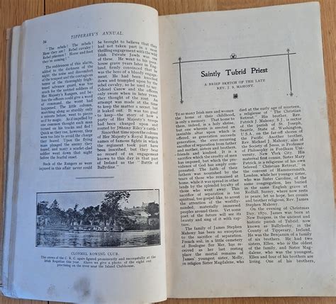 Tipperarys Annual No 5 1913 A Magazine For The Homes Of Tipperary