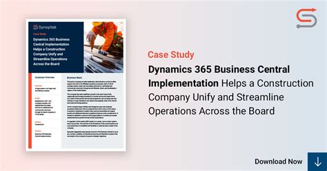 Synoptek On Linkedin Dynamics 365 Business Central Implementation