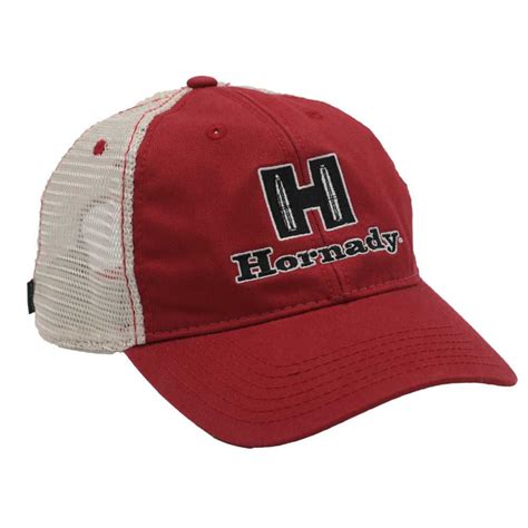 Hornady Accurate Deadly Dependable Red And White Cap