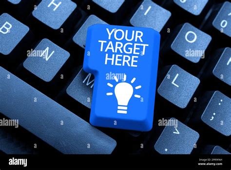 Writing Displaying Text Your Target Here Business Idea Be Focused On