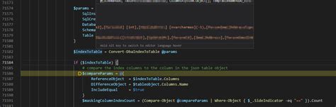 Convert Dbaindextotable Incorrectly Concatenated Data Type · Issue