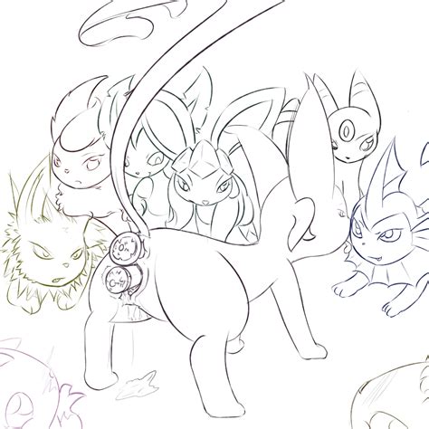 Post 2591208 Espeon Flareon Glaceon Jolteon Leafeon Porkyman Sylveon