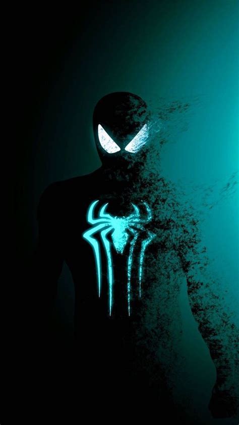 Schwarzer Spiderman Hintergrundbild