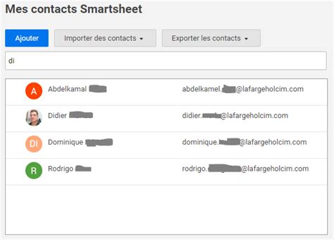 Contact Column Smartsheet Community