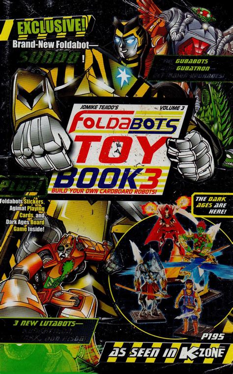 Foldabots Toy Book Volume 3 Foldabots Wiki Fandom
