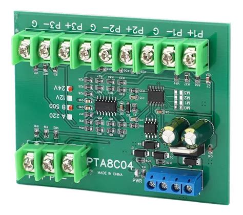 Módulo De Sensor De Temperatura De 4 Canales Pt100 Rtd Rs485 Cuotas