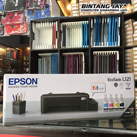 Jual Epson L121 Single Function Print Only Ink Tank Shopee Indonesia
