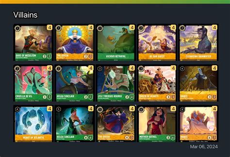 Villains Lorcana Deck Lorcanagg