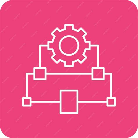 El Icono Vectorial Del Algoritmo De Diseño Se Puede Utilizar Para El Conjunto De Iconos De