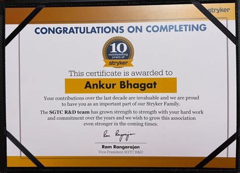 Ankur Bhagat On Linkedin Stryker Wearestryker 46 Comments