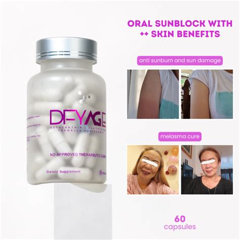Dfyage Oral Sunblock Whitening And Anti Aging Anti Acne Reduce Dark