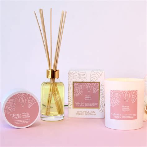 Peach Orange Blossom Reed Stick Diffuser Reed Stick Fragrance Diffusers