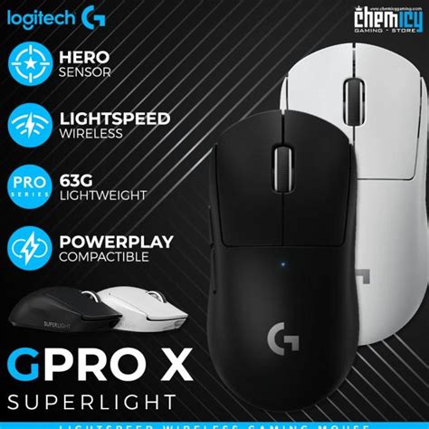 Jual Logitech G Pro X Superlight Wireless Gaming Mouse Shopee Indonesia