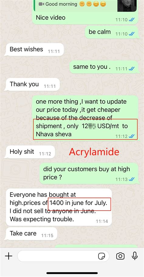 Finch Wang Acrylamide Dadmac Dac On Linkedin Acrylamide