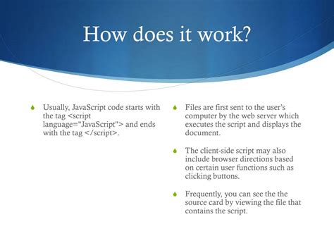 ppt server side vs client side scripting languages powerpoint