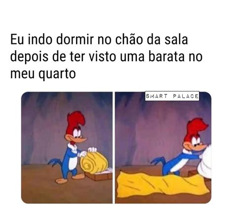 Eu Indo Dormir No Chão Da Sala Depois De Ter Visto Uma Barata No Meu