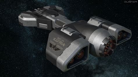 3d Model Sci Fi Scout Spaceship Vr Ar Low Poly Cgtrader