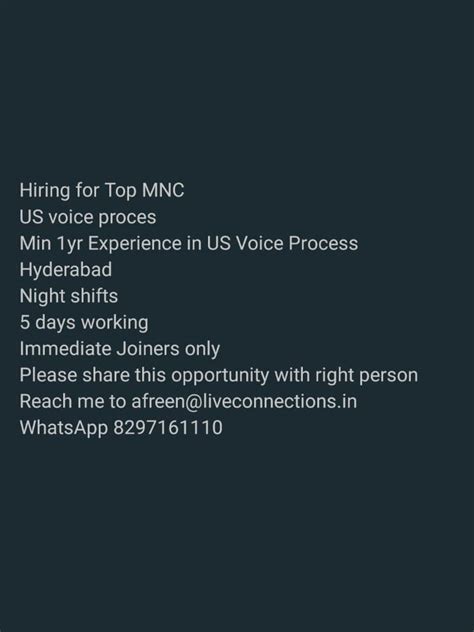 afreen begum on linkedin kindly please share this opportunity with
