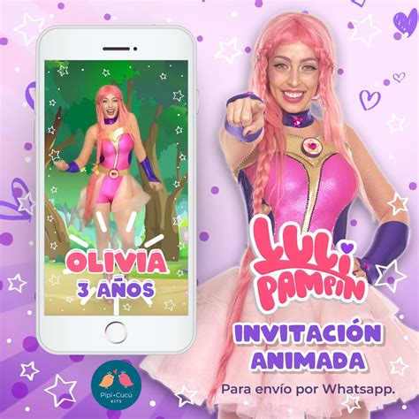 Animated Invitation Video Luli Pampín Etsy
