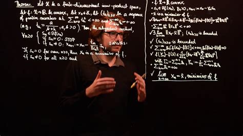 Subgradient Method Vi Conclusion Youtube