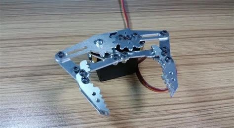 Aliexpress Com Buy Aluminium Robot Clamp Gripper Mount Kit For Robot Arduino Biped Walker
