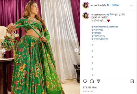 Kaise Bhula Doon Urvashi Rautela Pens Cryptic Note After Being